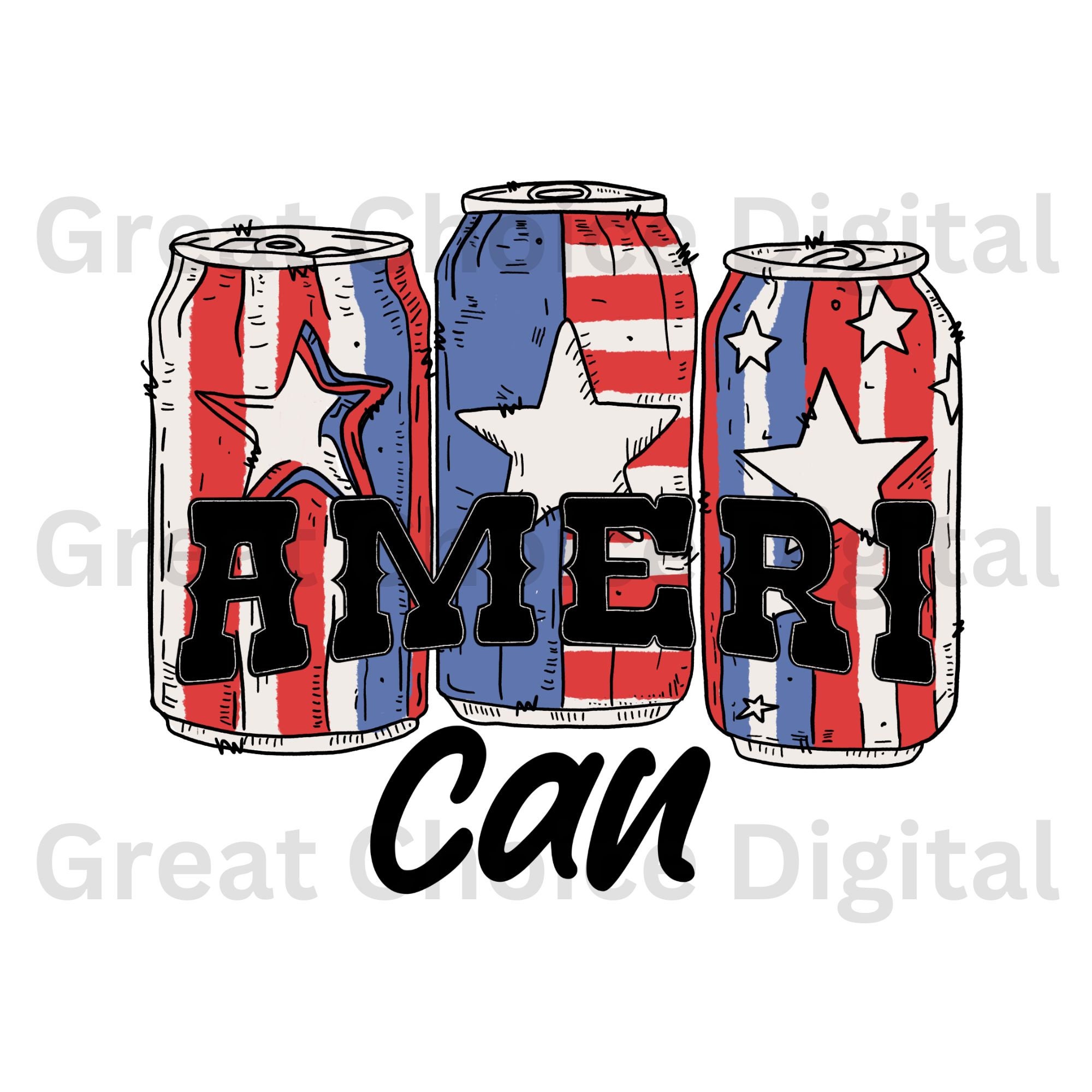 Ameri Can PNG Instant Download Sublimation Design Funny - Etsy