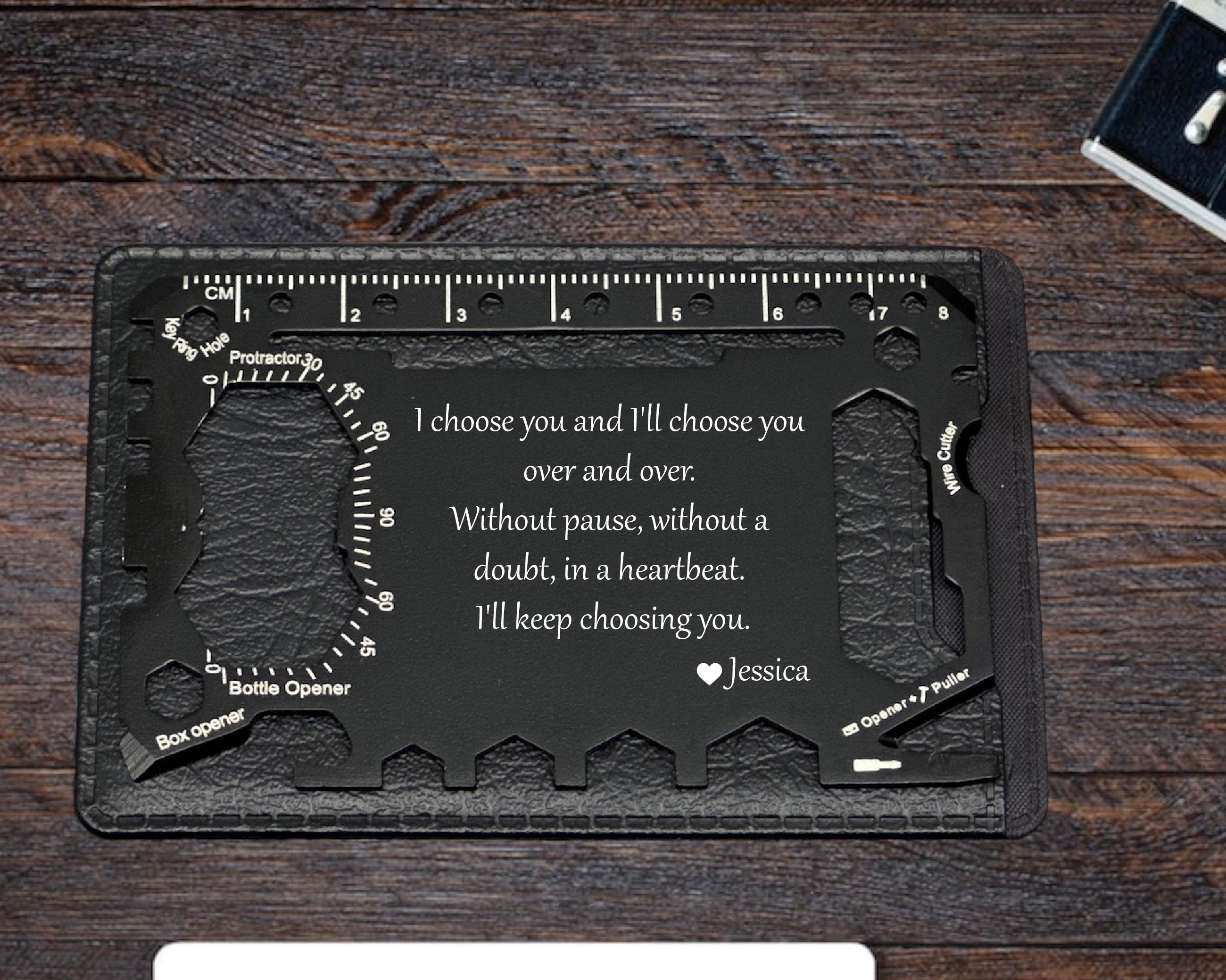 Personalized Wallet Card Custom Wallet Card Wallet Card - Etsy