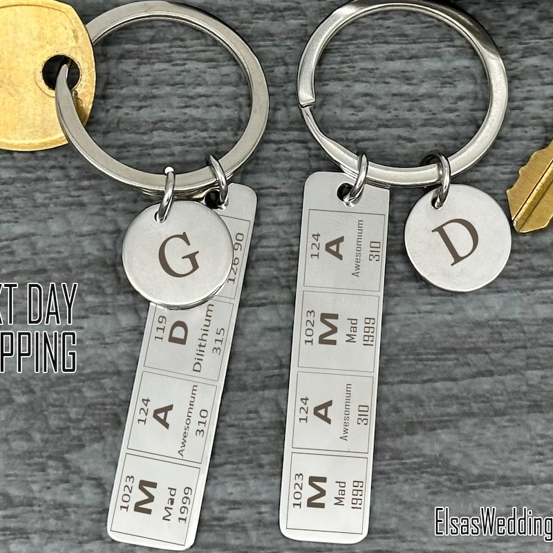 Name Keychain Science - Etsy
