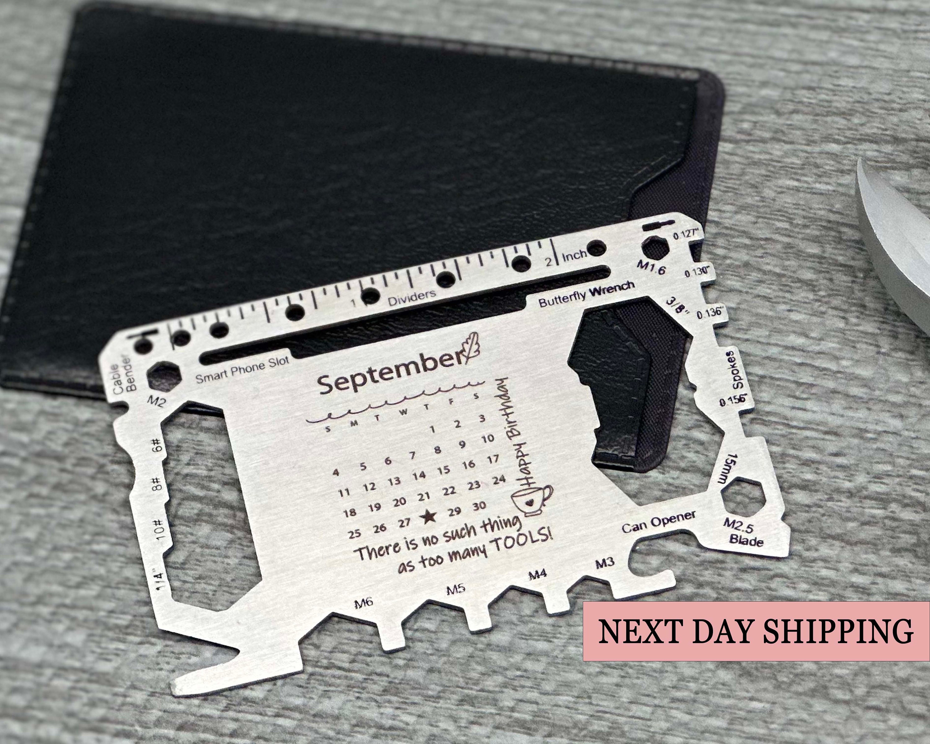 Personalized Wallet Card Custom Wallet Card Wallet Card - Etsy