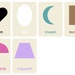 Printable Shapes Flashcards - Etsy