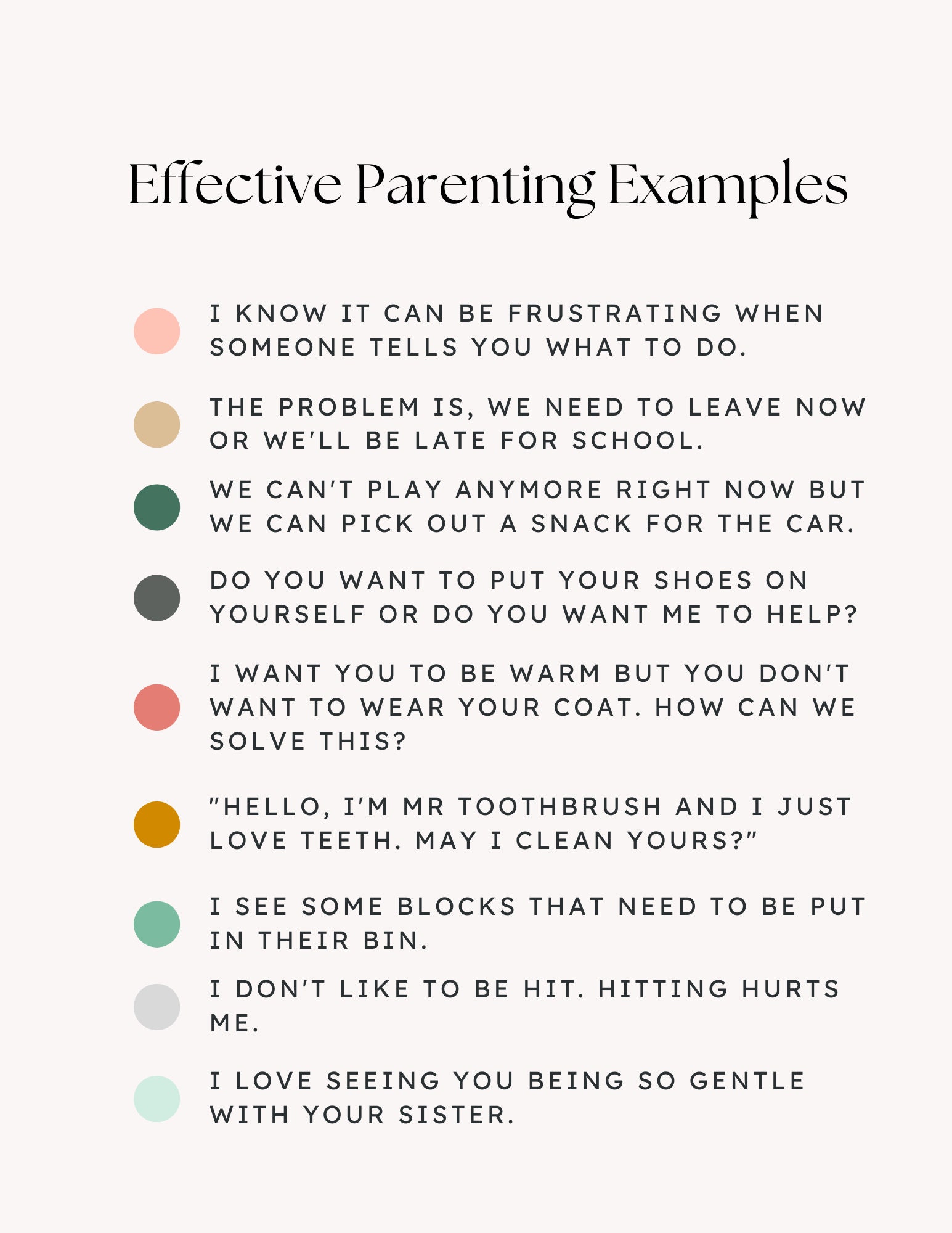 Effective Parenting Tools - Bold - Etsy