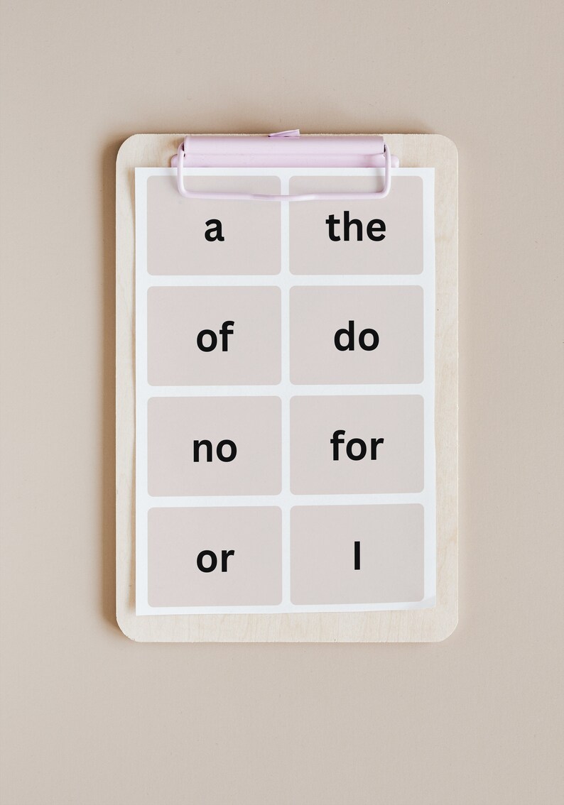 162 Sight Word Flashcards - Etsy