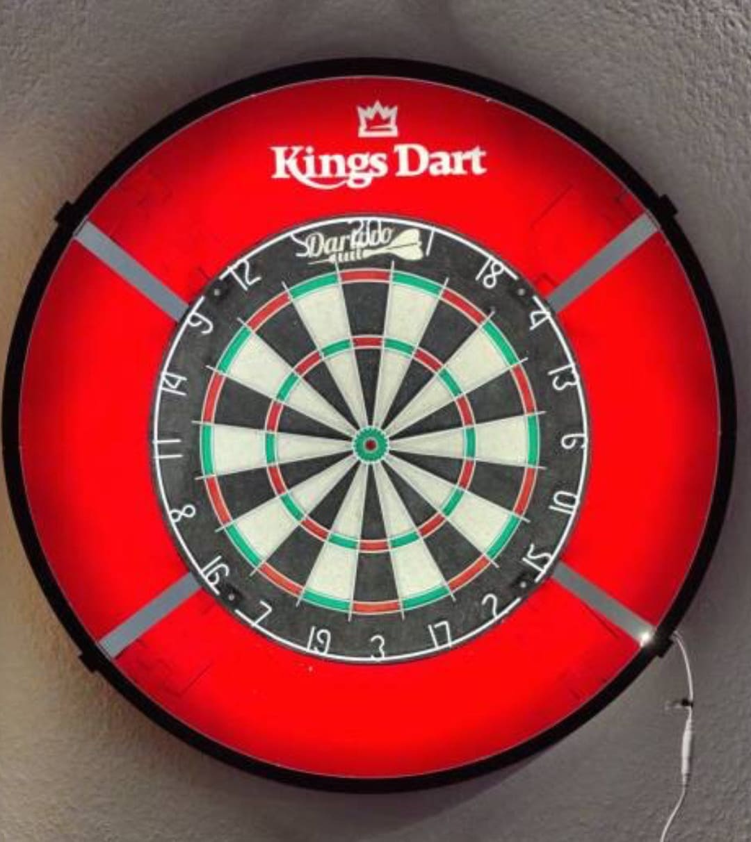 3D Printed Light Ring for Dartboards Optimal Lighting for Steel Darts ...