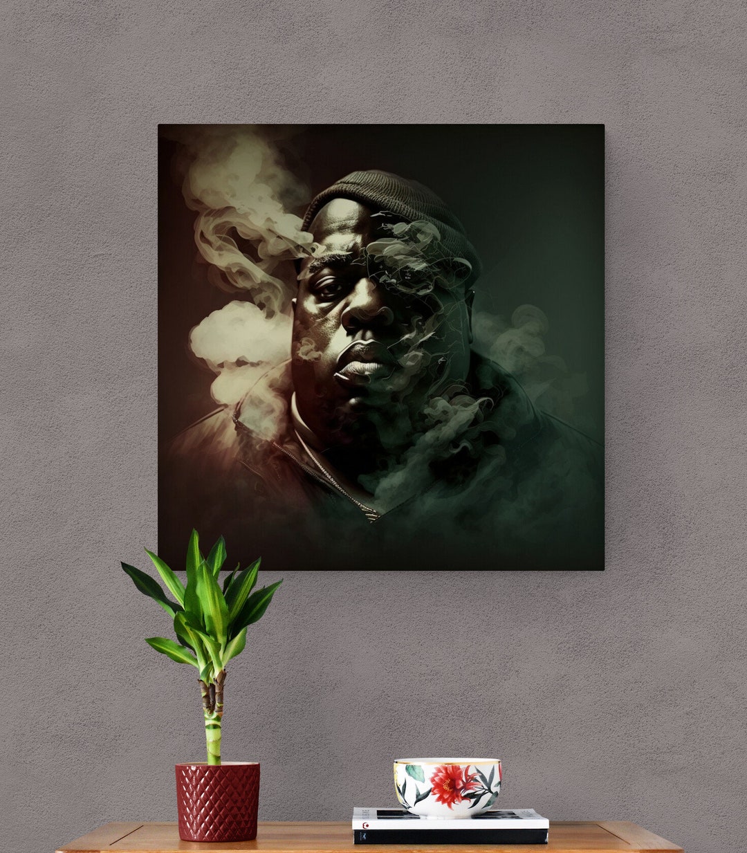 Notoriuos B.I.G Digital Painting Biggie Smalls Art - Etsy