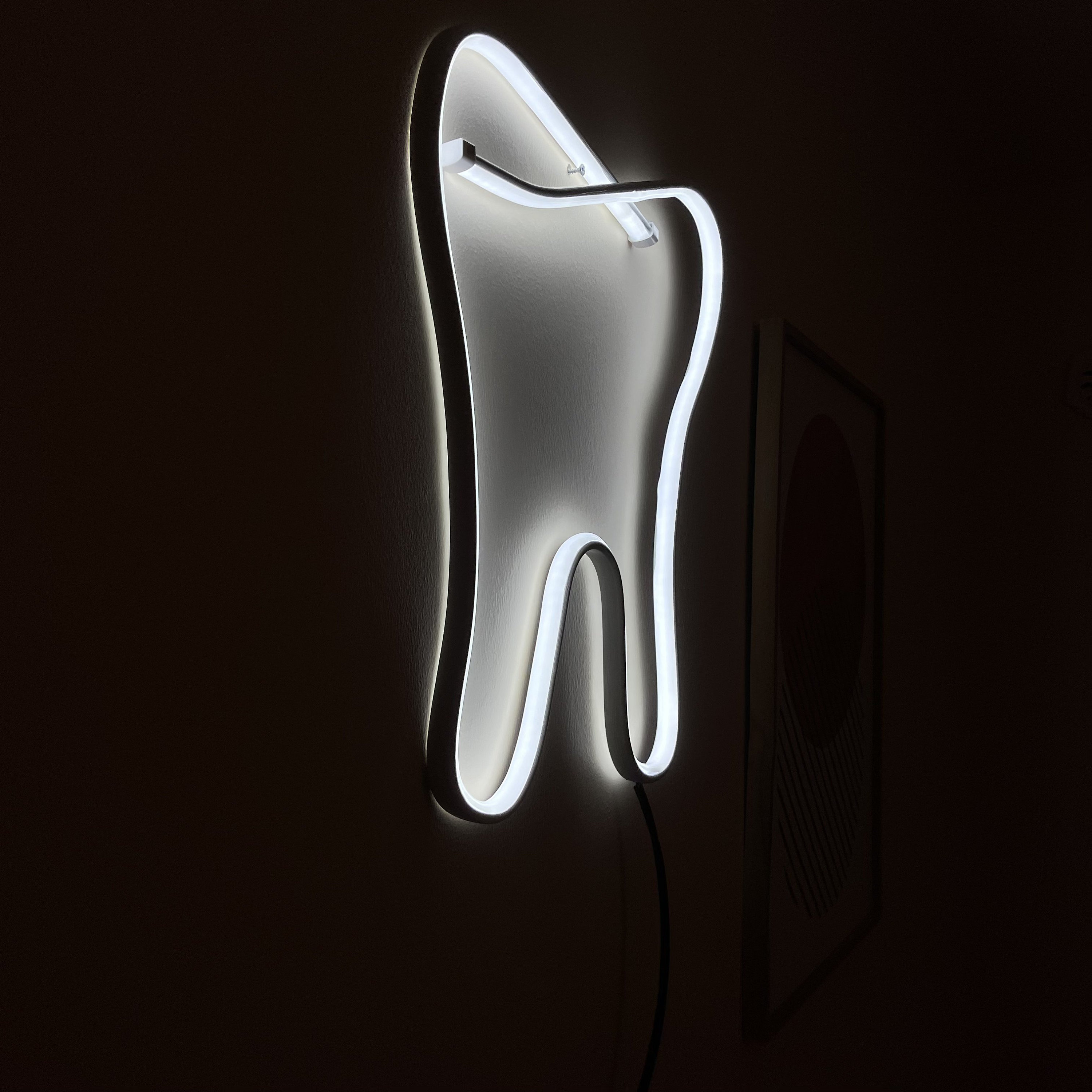 Tooth Lighting Decor With Led Lights, Dental Office Decor, Tooth Light ...