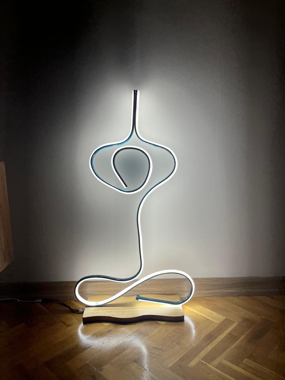 Yoga Lighting Decor With Led Lights, Meditation Lamp Yoga, Yoga ...