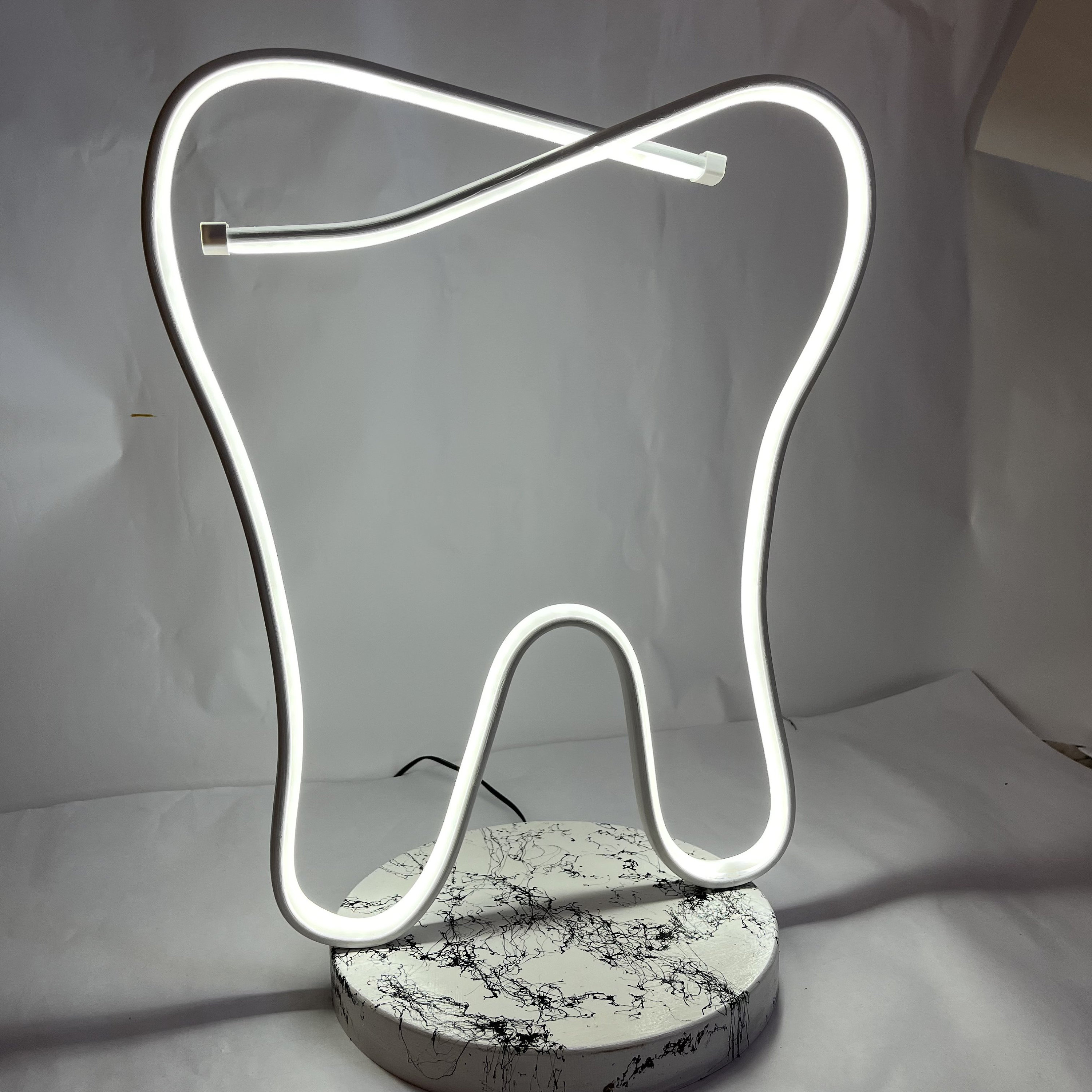 Tooth Lighting Decor With Led Lights, Dental Office Decor, Tooth Light ...