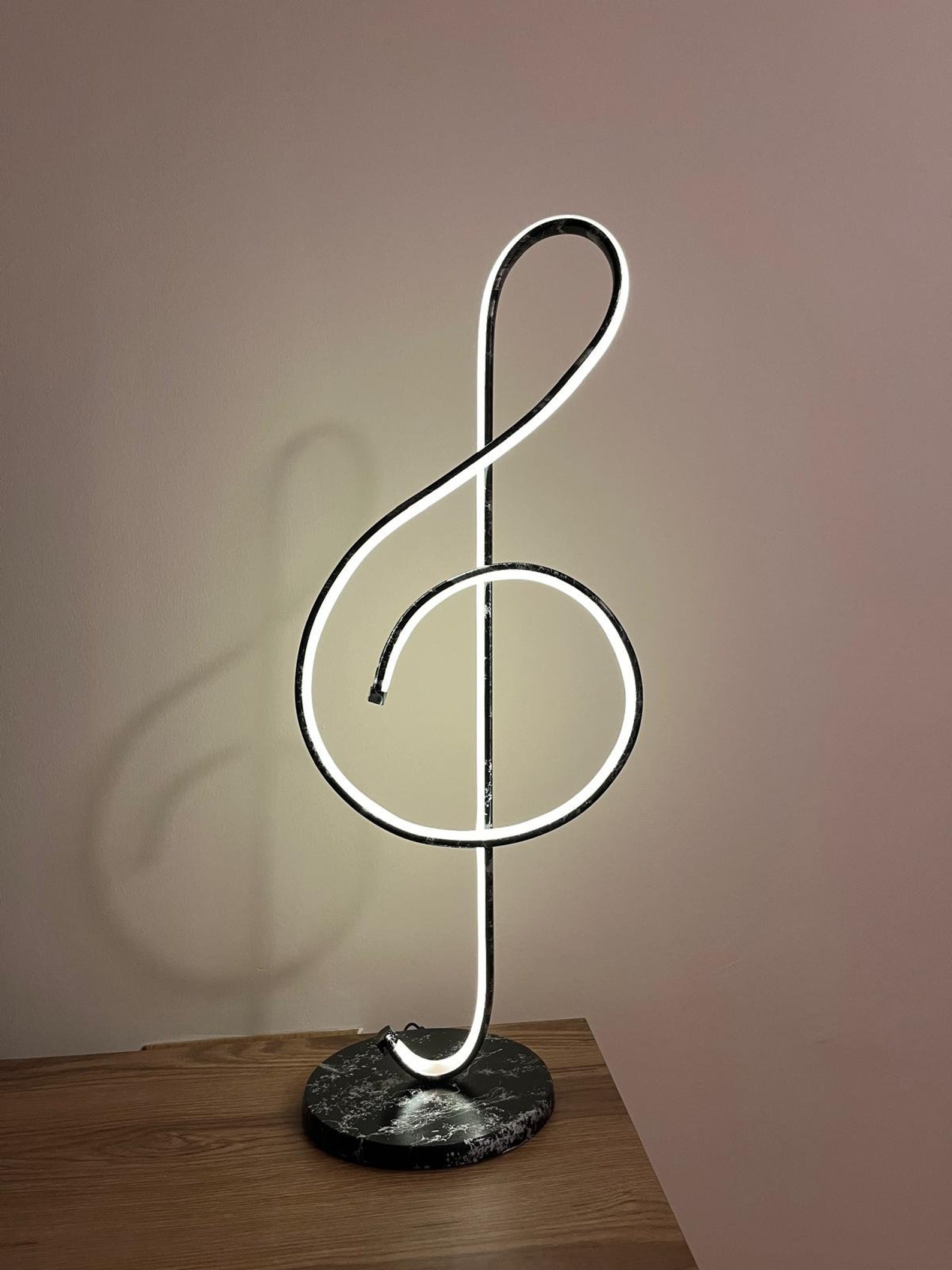 Musical Notes Led Sign, Music Schools Decor, Kids Room Led Light, Led ...