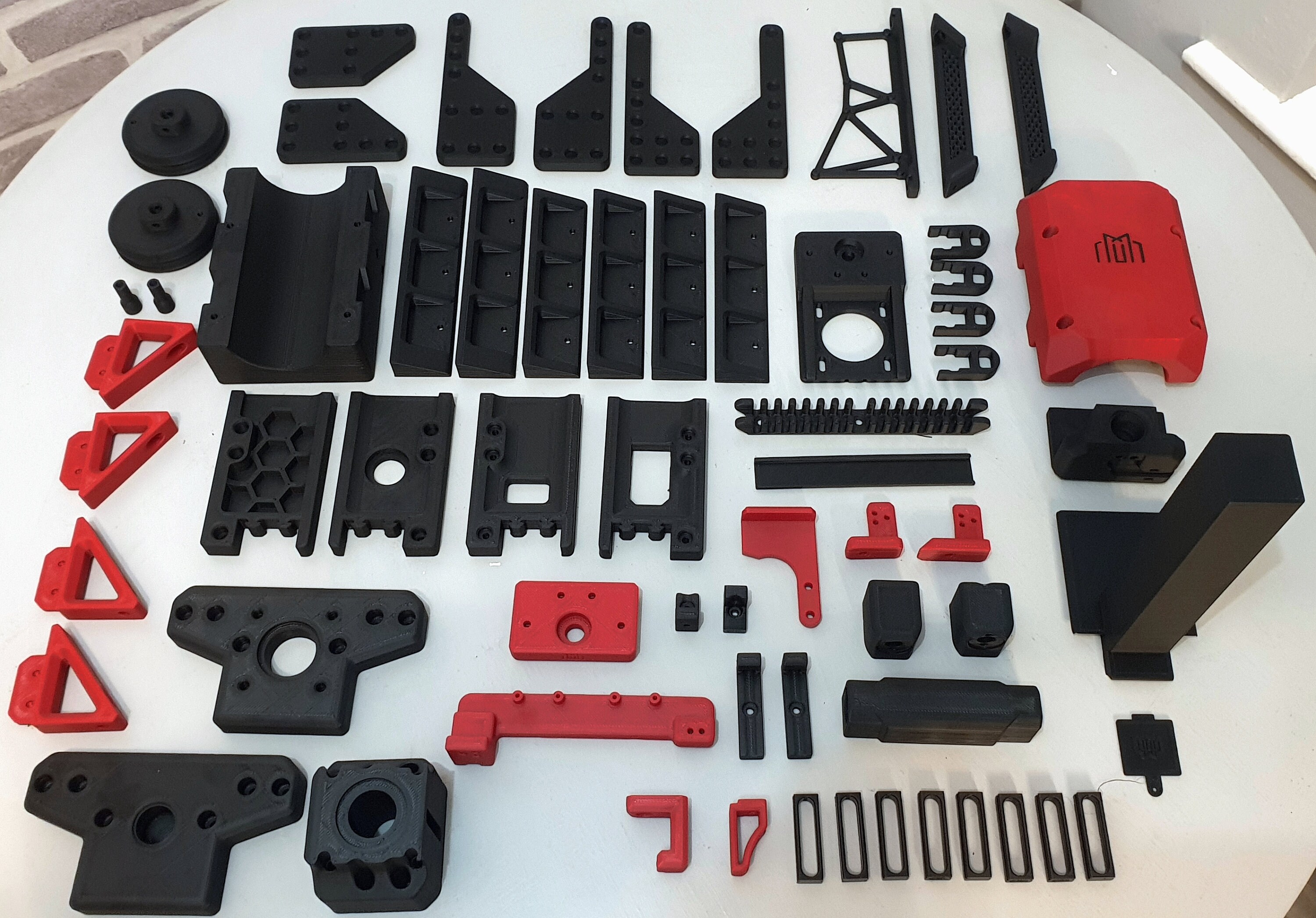 Millenium Machines Milo V1.5 ABS Printed Parts full Kit - Etsy