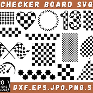 Checkerboard Svg Bundle, Checker Board Svg, Checker Board Png,checker ...