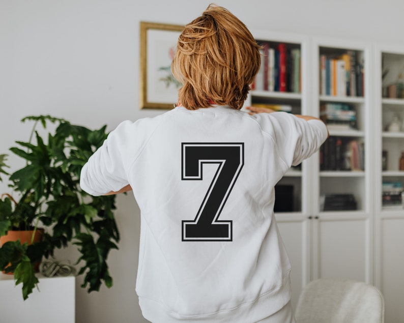 Jersey Number Svg Bundle, Numbers Svg,football Jersey Svg, Jersey ...