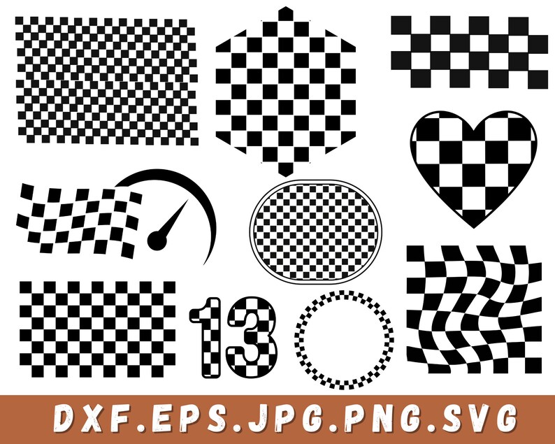 Checkerboard Svg Bundle, Checker Board Svg, Checker Board Png,checker ...