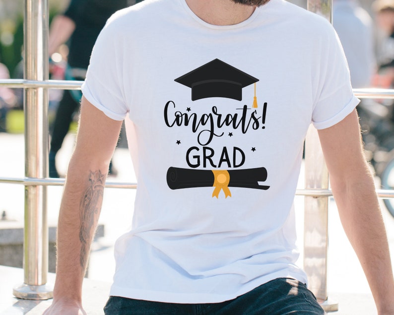 Congrats Grad Svg, Graduation Svg, Graduate Svg, Congrats Grad, Svg Cut ...