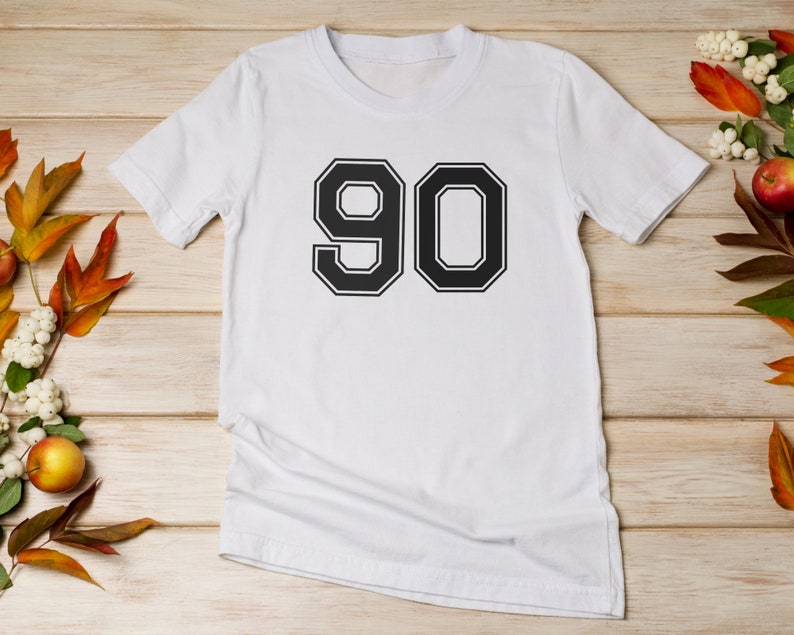 Jersey Number Svg Bundle, Numbers Svg,football Jersey Svg, Jersey ...