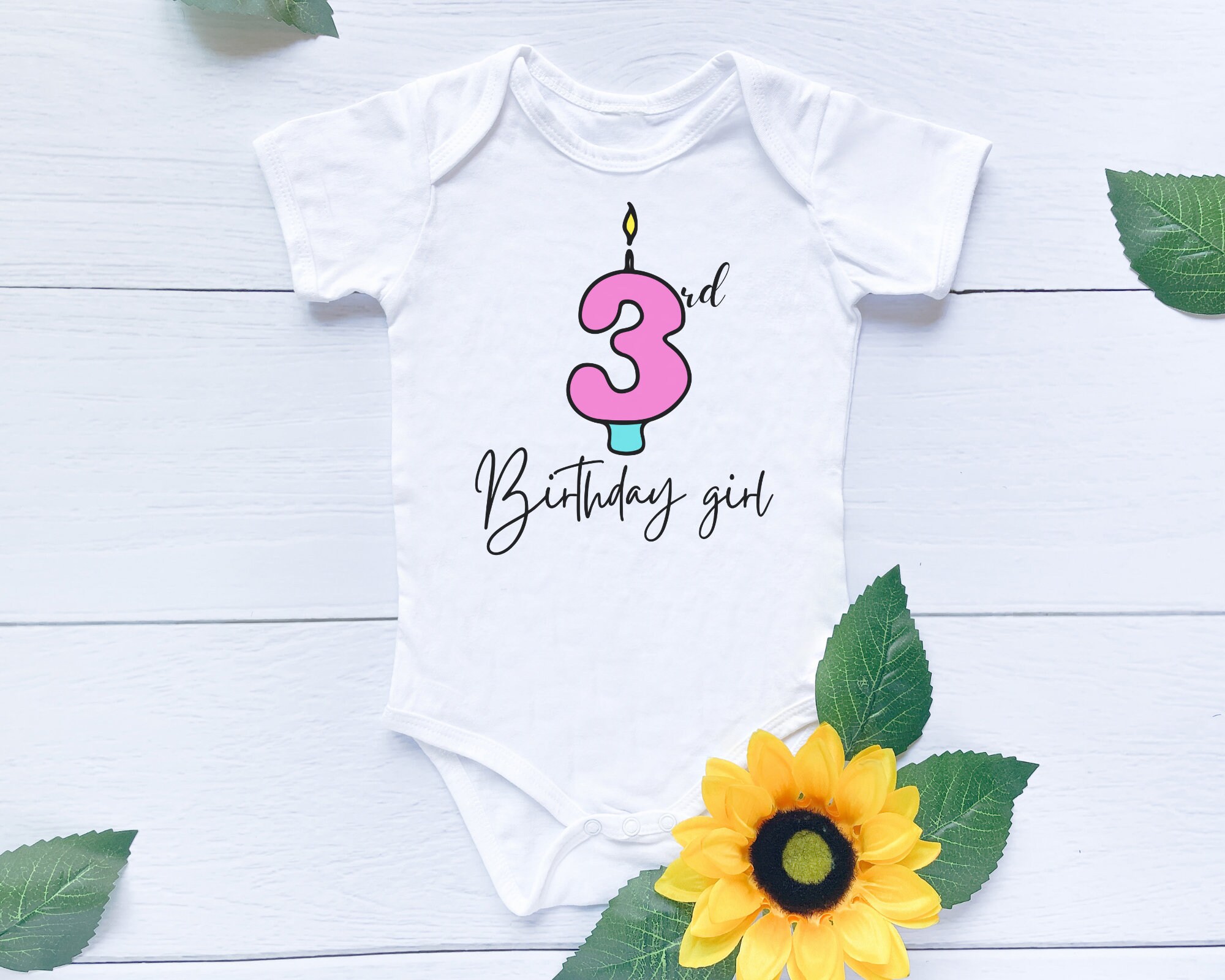 3rd Birthday Svg Bundle Birthday Girl Svg Png Birthday Svg - Etsy