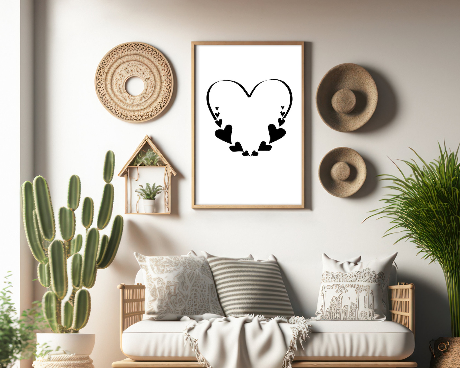 Heart Frame Svg Bundle, Heart Svg / Png, Heart Frame Clipart Art, Svg ...