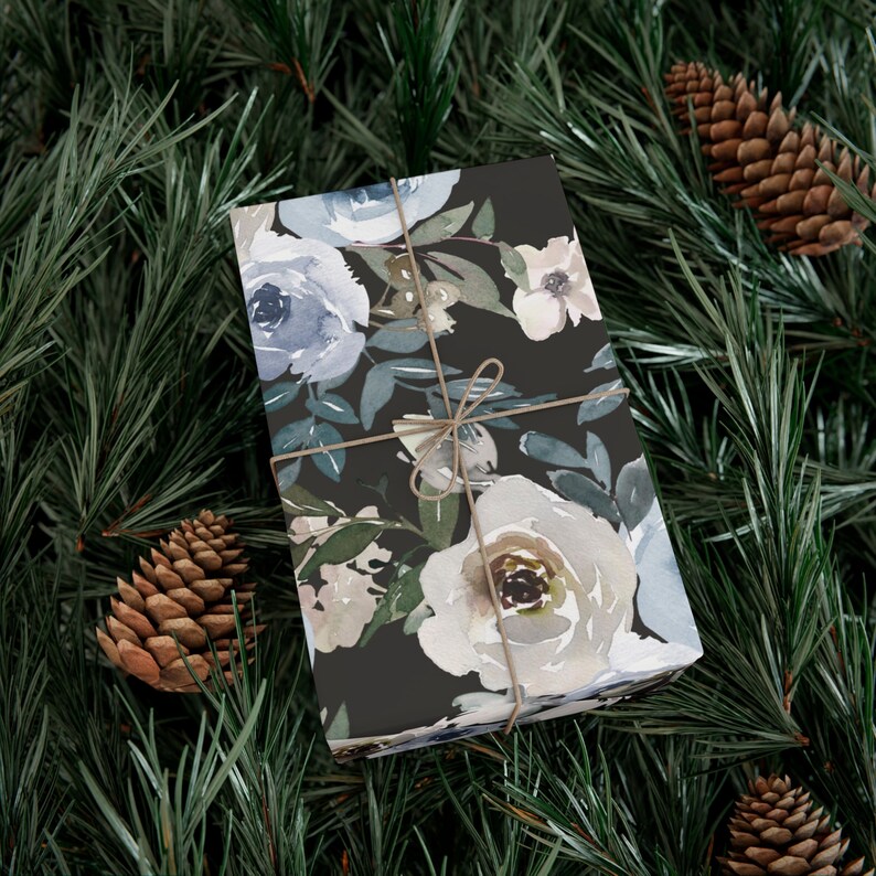 Floral Gift Wrap, Gifting, Present Wrap, Gift Wrap, Flowers ...