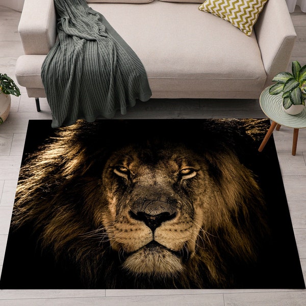 Lion Head Rugs - Etsy