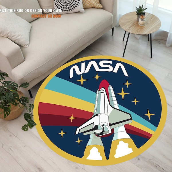 Nasa Logo Rugs - Etsy