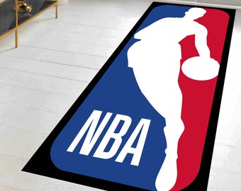 NBA Rug, NBA Basketball Rug, Modern Rug, Custom Rug, Basketball Rug ...