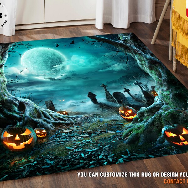 Halloween Rug - Etsy