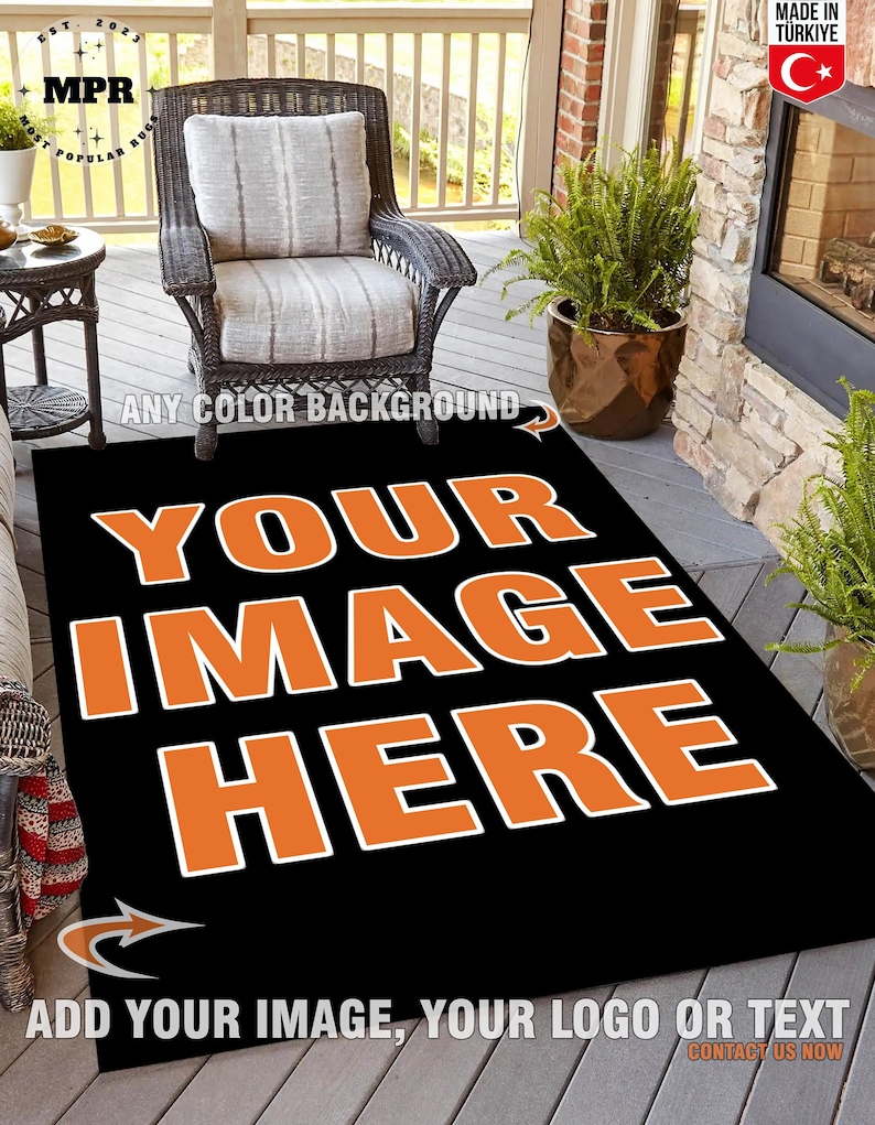 Custom Rug, Custom Rug With Your Logo, Logo Area Carpet, Business Rugs ...