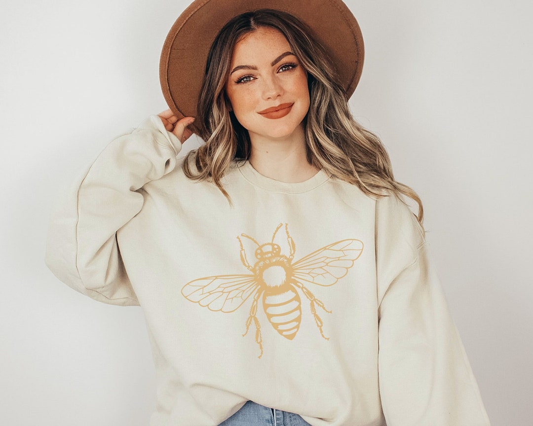 Bumble Bee Crewneck Sweatshirt, Honey Bee Sweatshirt, Bee Lover Gift ...