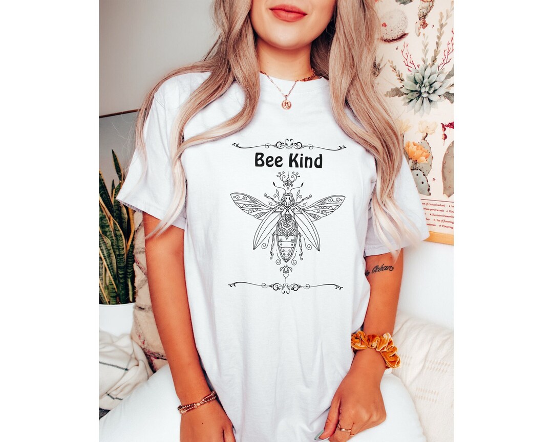 Bee Kind Tee Bumble Bee Comfort Colors Shirt Be Kind TShirt - Etsy España