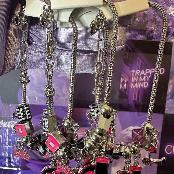 Barbie Charm Bracelet - Etsy