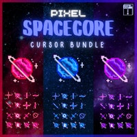 Spacecore Mouse Cursors Full Aesthetic Pack of All 17 States - Etsy
