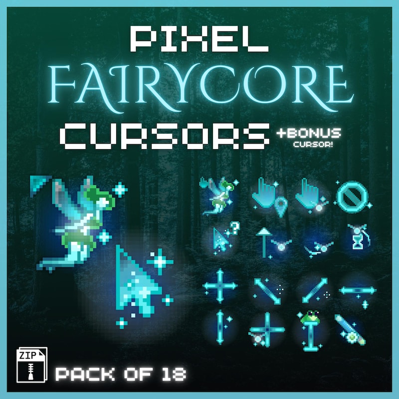 Animated Cursor Set - Etsy