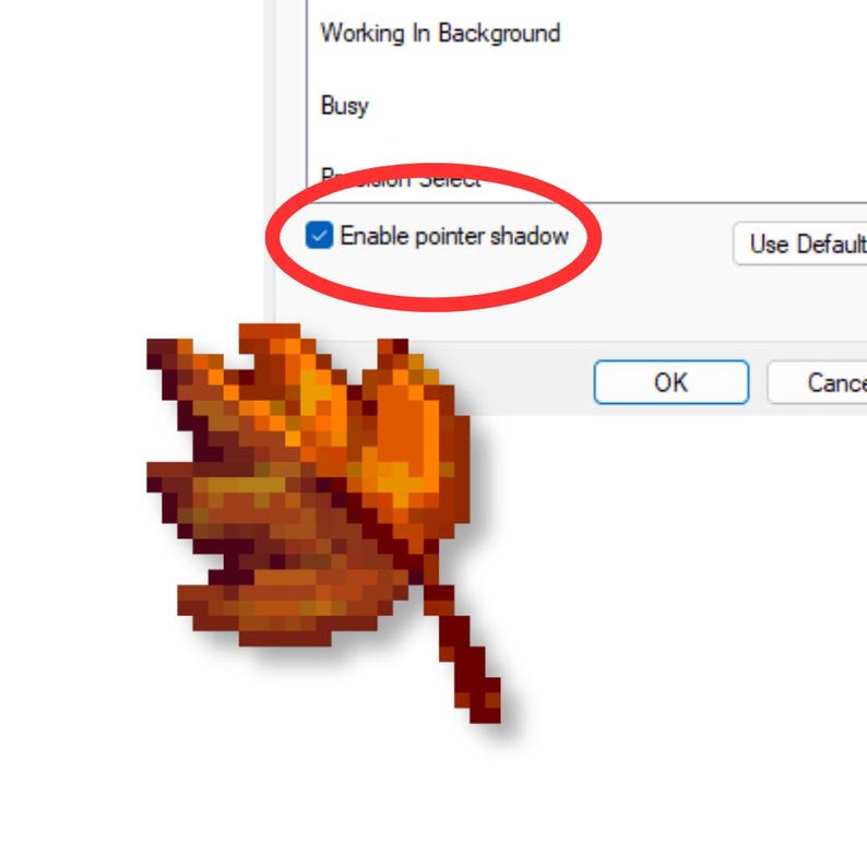 Autumn Leaf Mouse Cursors - Full Aesthetic Pack of All 17 States - Etsy