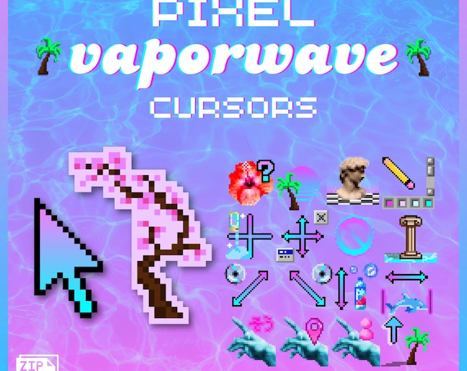 Frutiger Aero Mouse Cursors - Full Aesthetic Pack of All 17 States ...