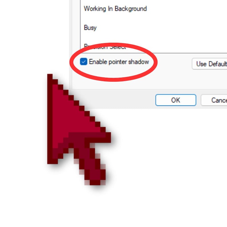 Burgundy Mouse Cursors - Full Aesthetic Pack of All 17 States - Etsy