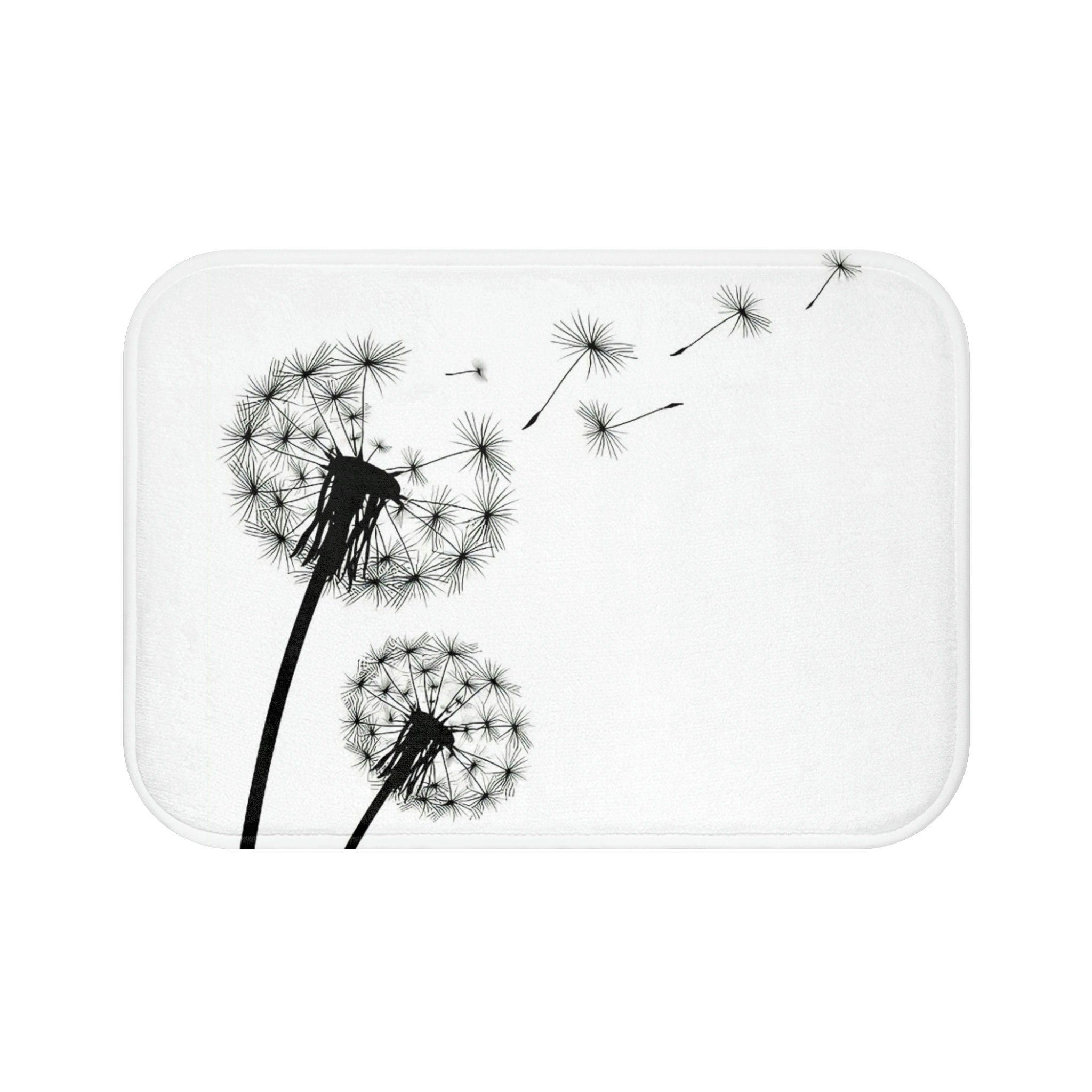 Dandelion Bath Mat - Etsy
