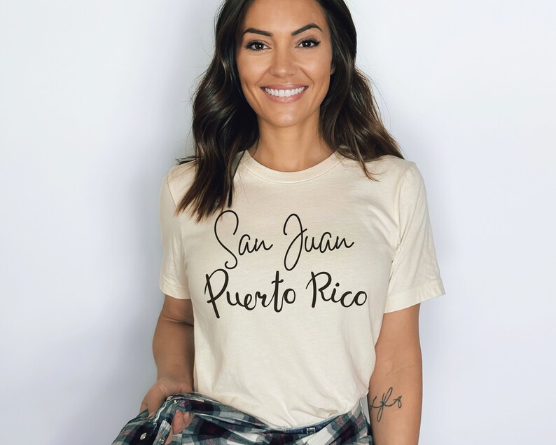Custom Puerto Rico Unisex T-shirt,personalized Puerto Rico Municipality ...