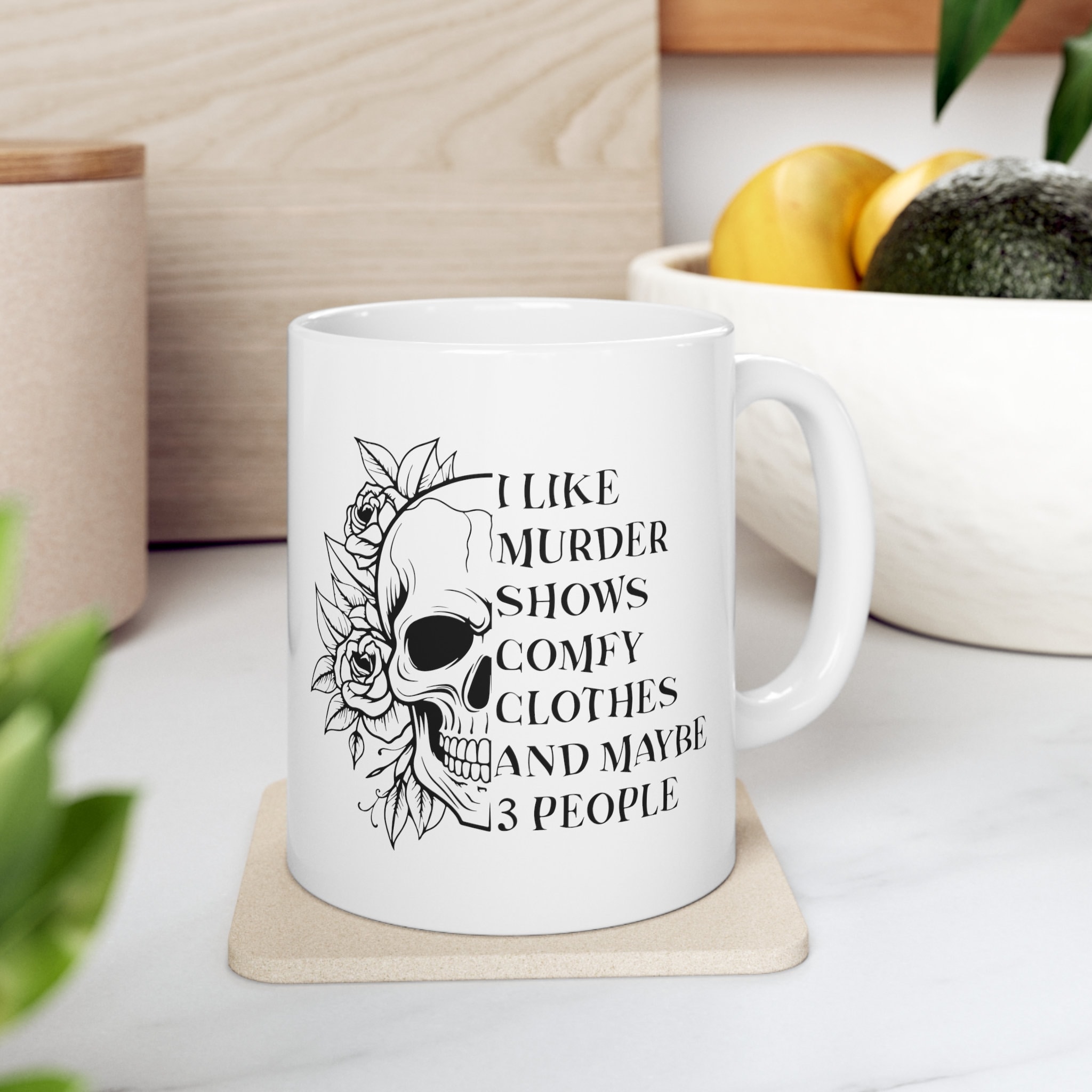 True Crime White Ceramic 11oz Mug Murder Shows Coffee Mugs Halloween ...