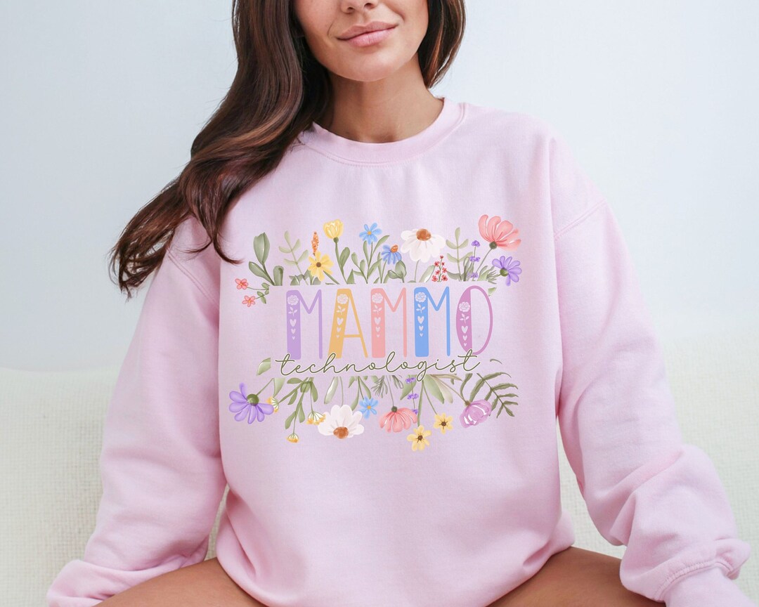 Mammo Tech Sweatshirt,mammography Squad Tee,mammo Shirt,mammo ...