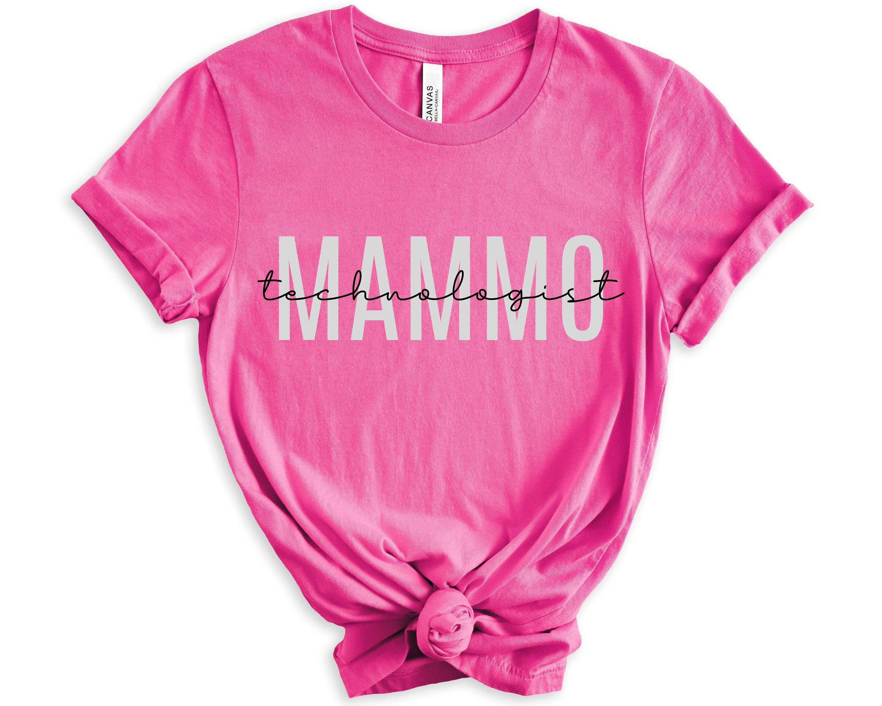 Mammo Technologist Unisex T-shirt,mammography Squad Tee,mammo Shirt ...