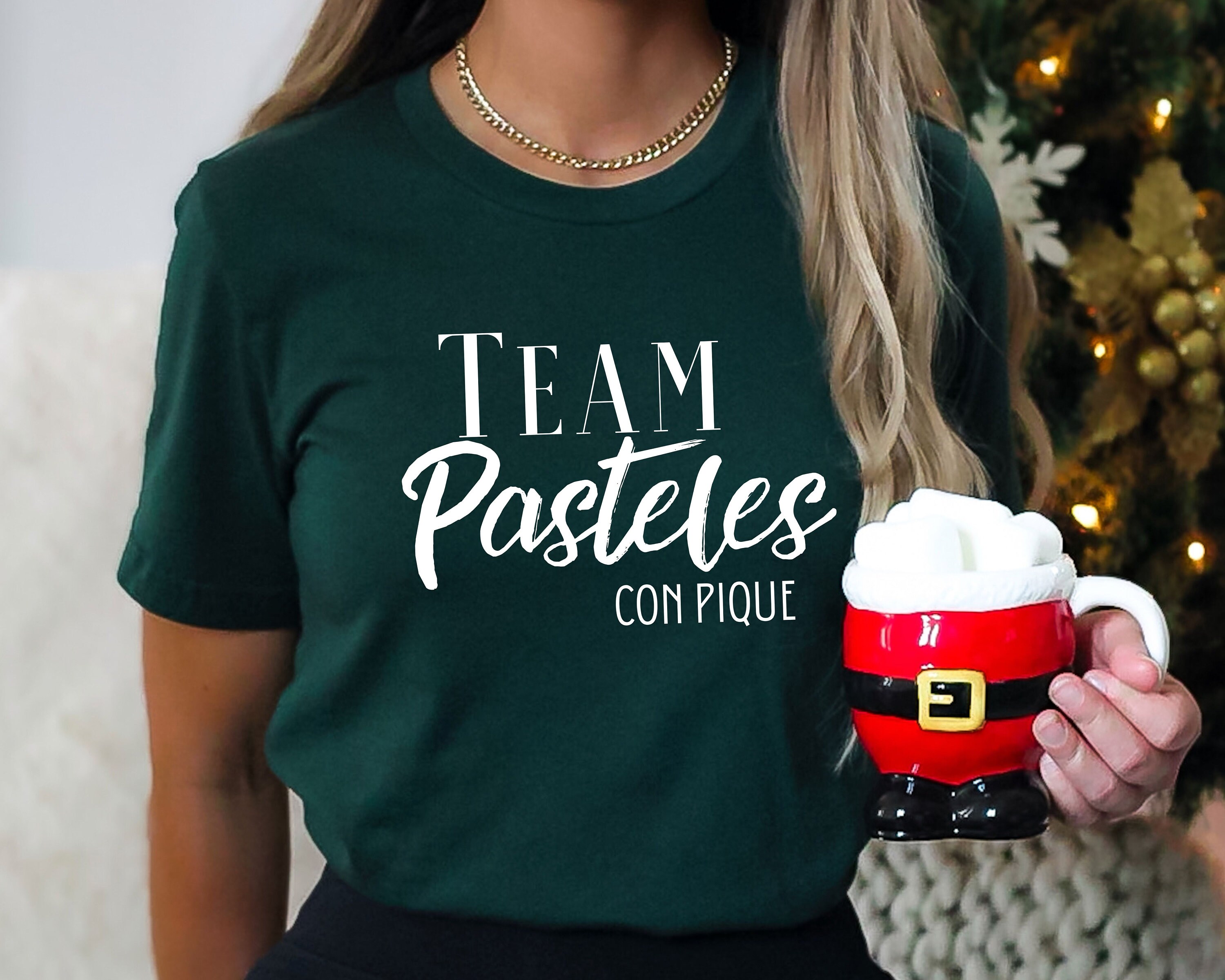 Team Pasteles Con Pique Unisex T-shirt,puerto Rican Pasteles Shirt ...