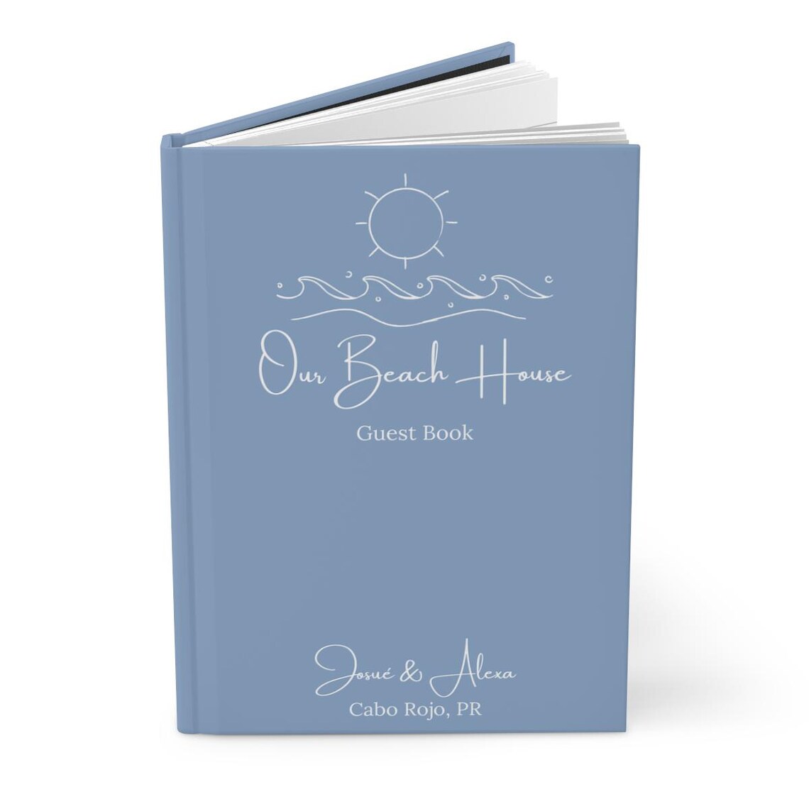 Personalized Beach House Guest Book,rental House Guest Book,custom ...