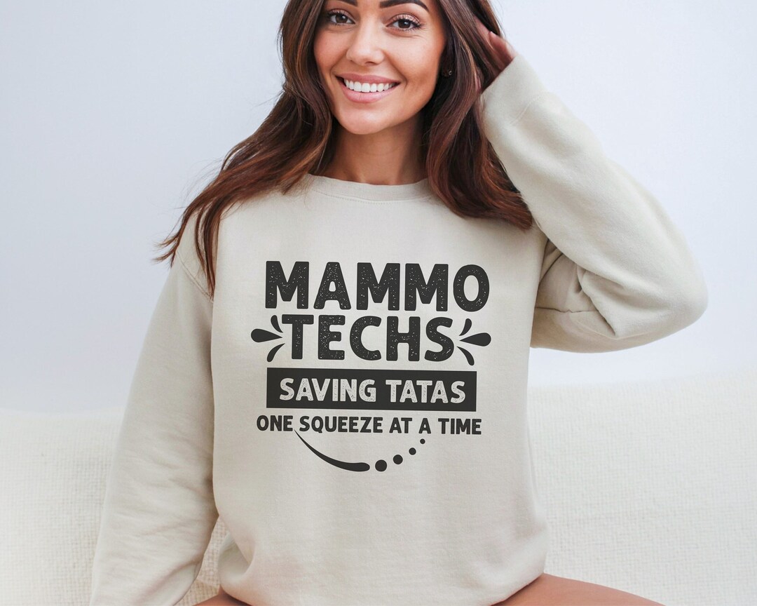 Mammo Tech Sweatshirt,mammography Tech Top,mammo Shirt,mammo ...