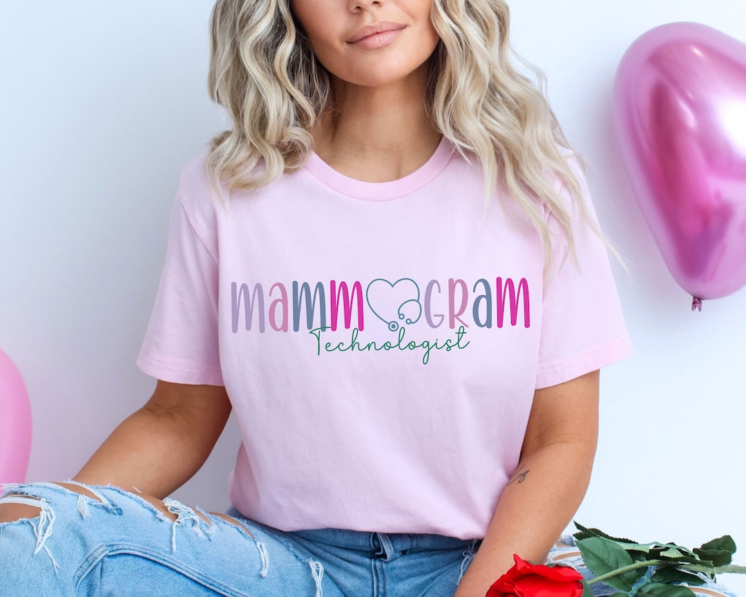Mammo Tech T-shirt,mammography Tech Tee,mammo Shirt,mammo Technologist ...