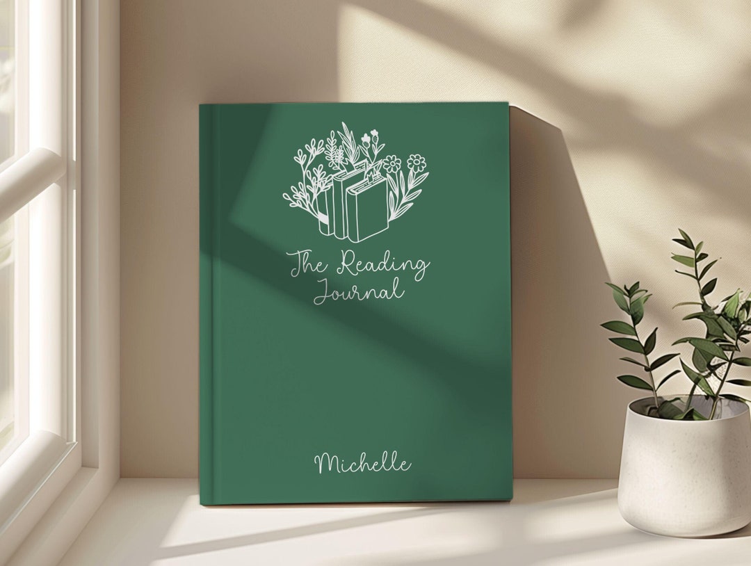My Reading Journal,personalized Reading Journal With Name,reading ...