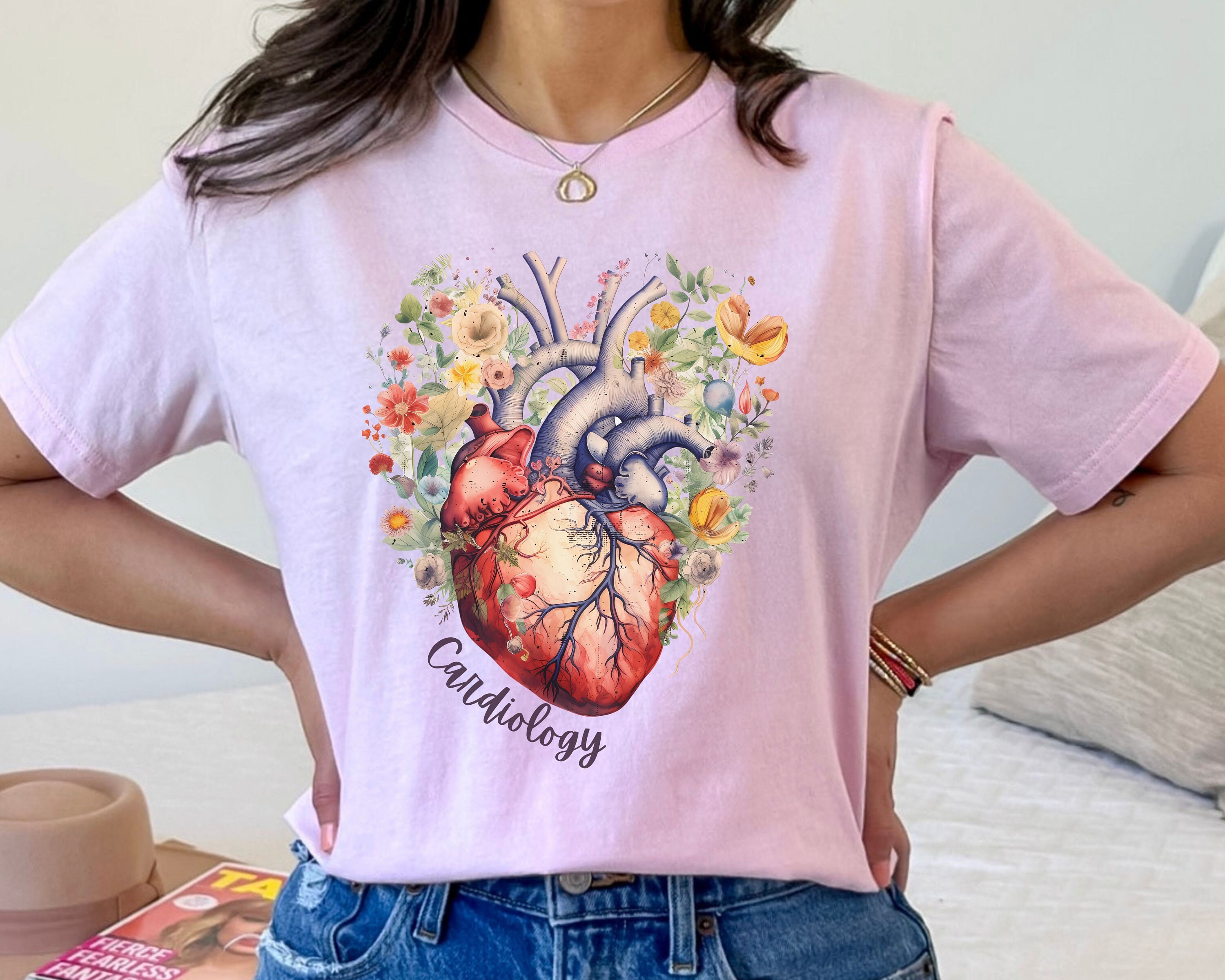 Cardiology Unisex T-shirtcardiac Care Unit Teecardiology - Etsy