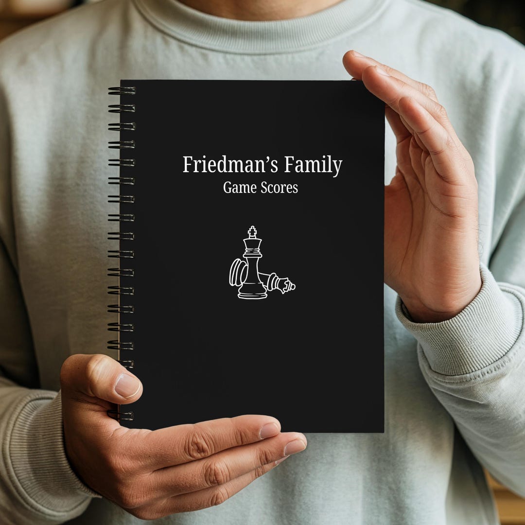 Personalized Family Game Notebook,family Game Night Scorebook,family ...