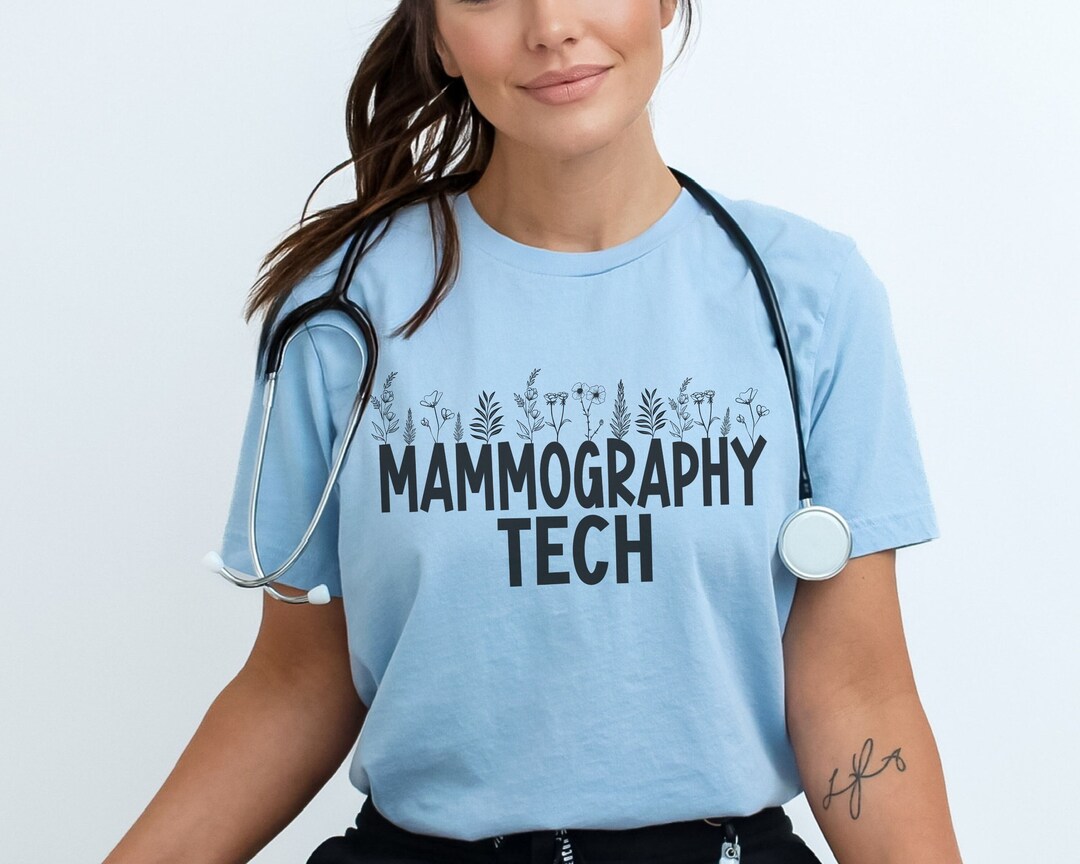 Mammo Tech T-shirt,mammography Tech Tee,mammo Shirt,mammo Technologist ...
