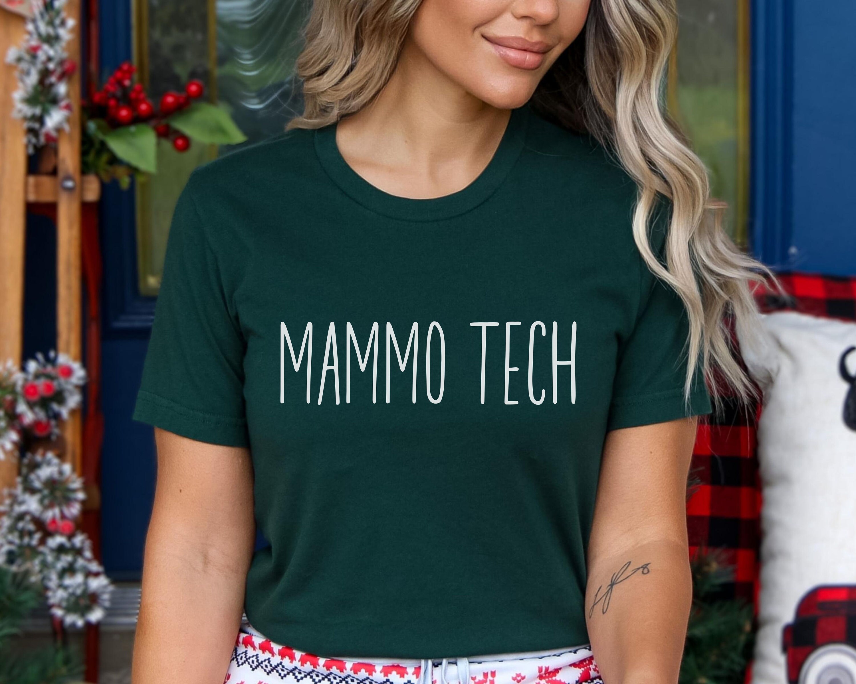 Mammo Tech T-shirt,mammography Tech Tee,mammo Shirt,mammo Technologist ...