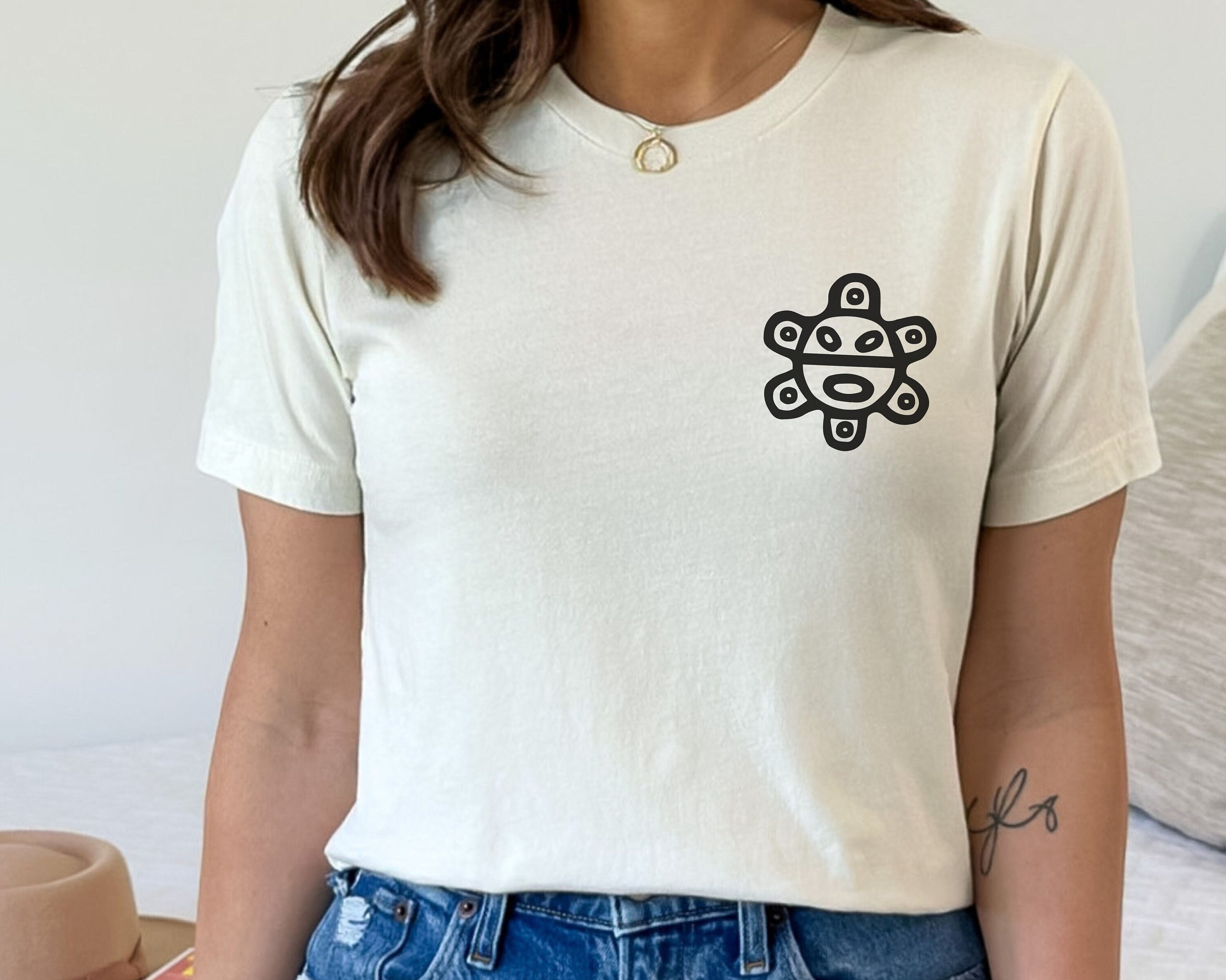 Sol Taino Pocket Unisex T-shirt,sol Taino Shirt,boricua Shirt,gift for ...